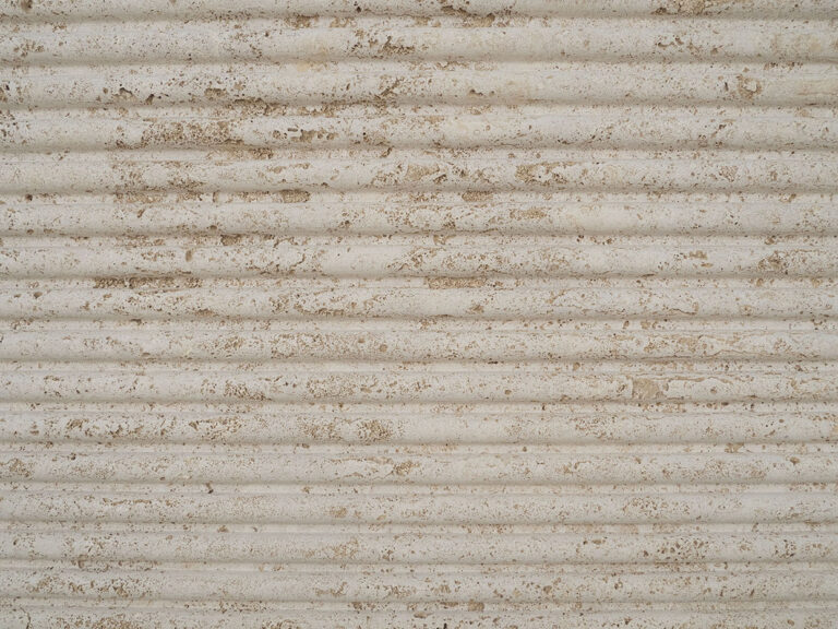 Classic Travertine Fluted Convex | Borrowed Earth - ABC Stone : ABC Stone